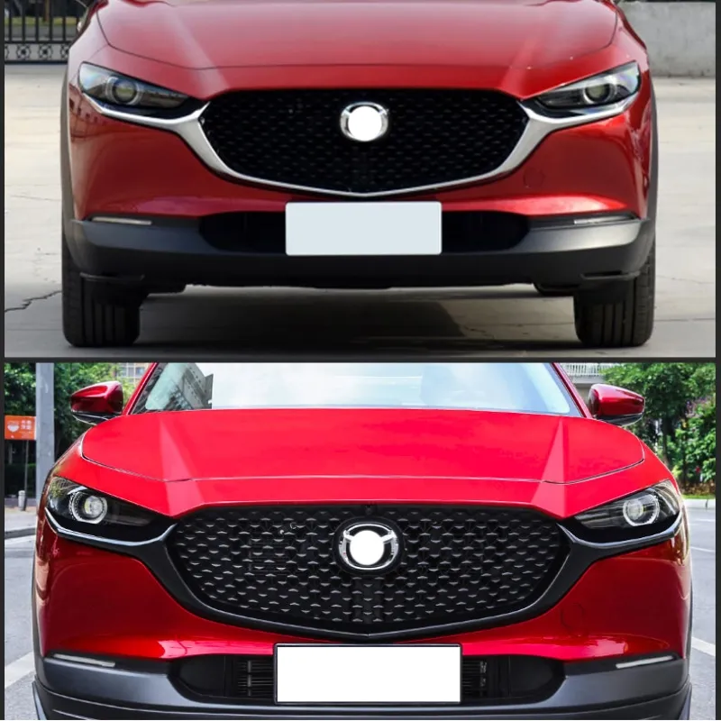 Front Grille Grill Hoods Mesh Cover Trim For Mazda CX30 CX 30 2020 2023 ...