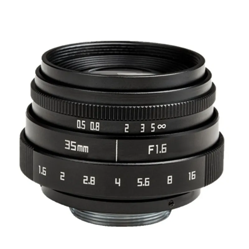 35mm F1.6 Mini bifocal lens for A6000, X-T10, Y-A3,...