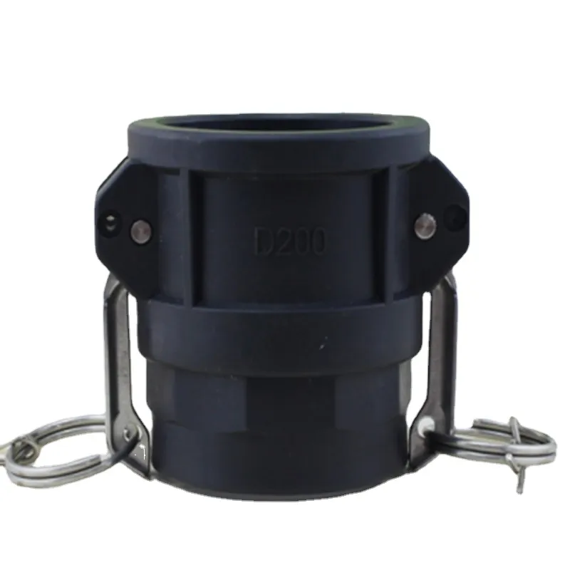 PP Plastic Camlock Couplings Type A,E,F, DP 1/2 To 1Quick Disconnect ...