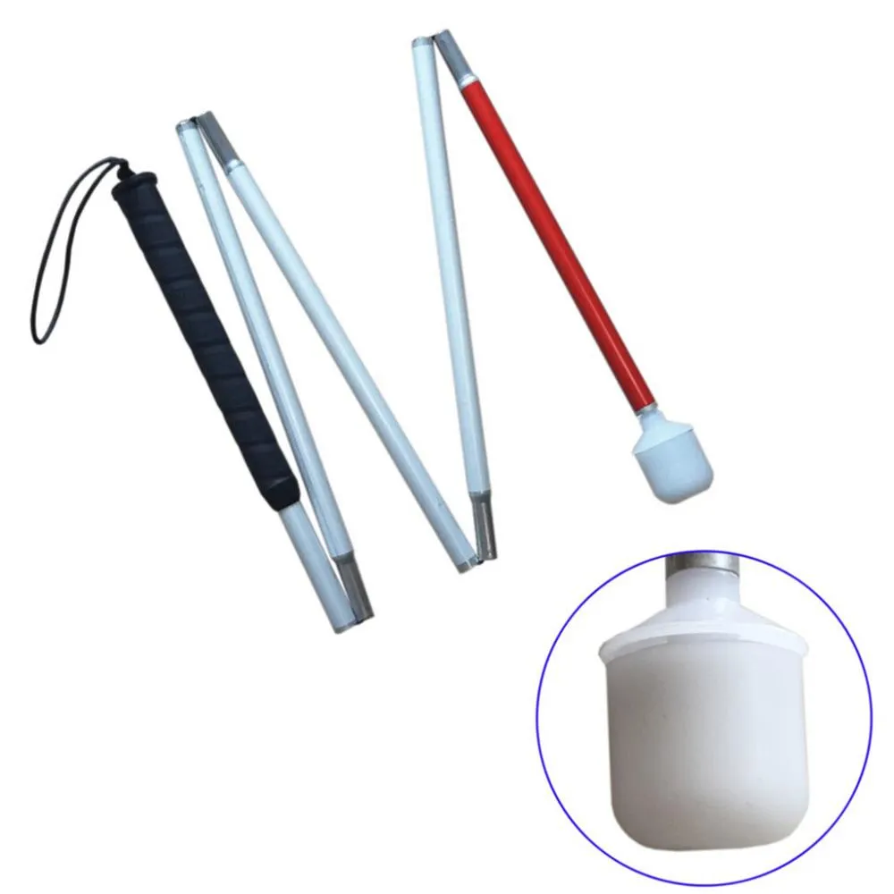 DHgate.com:360° Rotating Wheel Blind Cane: Thick Aluminum Alloy Folding ...