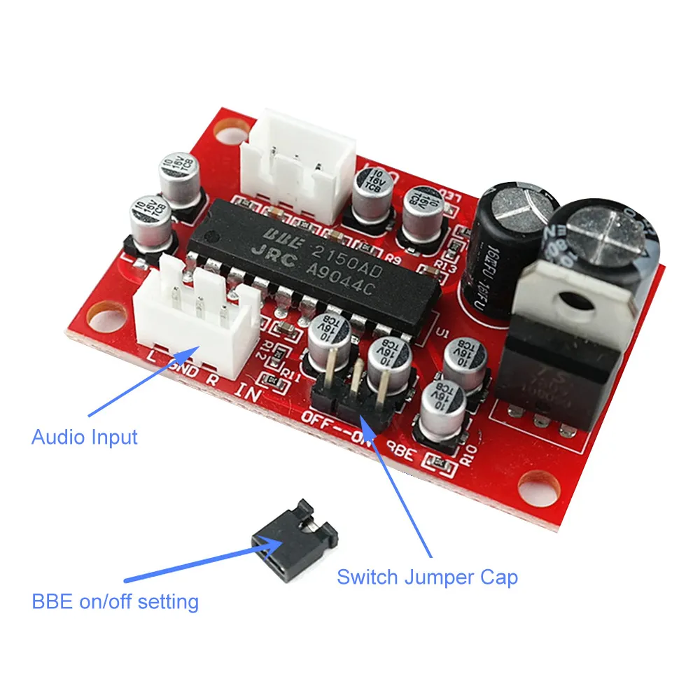 JRC2150 Tone Board Pre-Signal BBE Sound Exciter Enhances High Bass ...