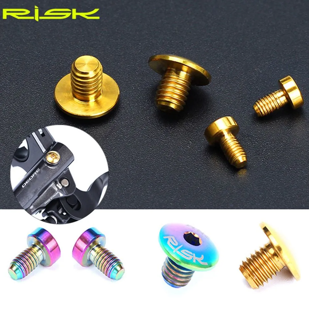 DHgate.com:Titanium MTB Road Bike 4Pcs Oil Cylinder Lid Bolts Hydraulic ...