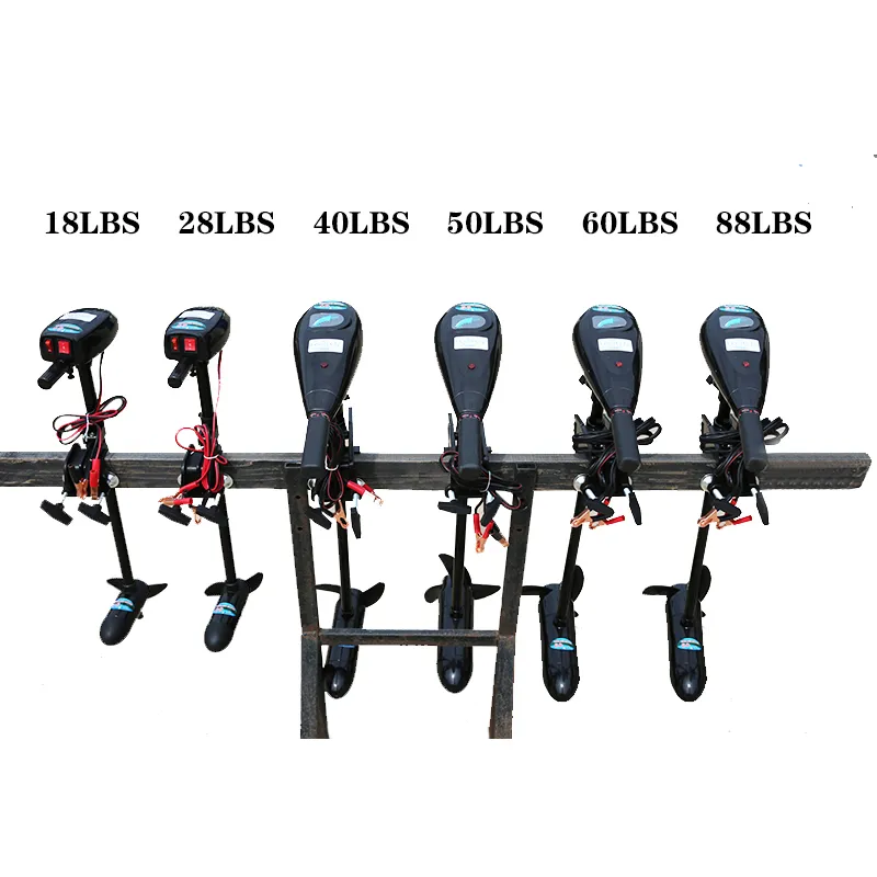 Trolling Motor For Inflatable Raft: 50lbs Thrust 12V Electric Motor For ...
