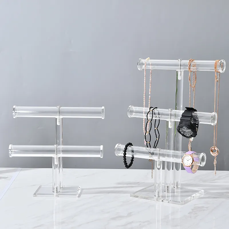 Clear Acrylic Jewelry Holder: Organize Necklaces & Bracelets from ...