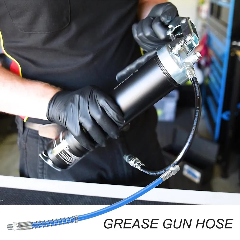 Explosion-Proof 30CM Flexible Grease Gun Hose, Heavy Duty Lube Gun Flex ...