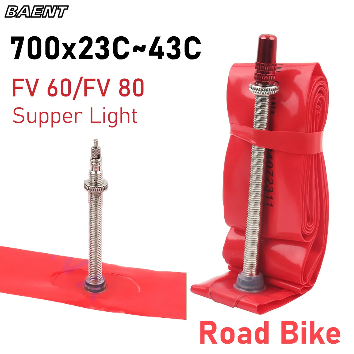 Ultralight TPU Road Bike Inner Tube - 700x23/28/32/43C Bicycle Tire ...