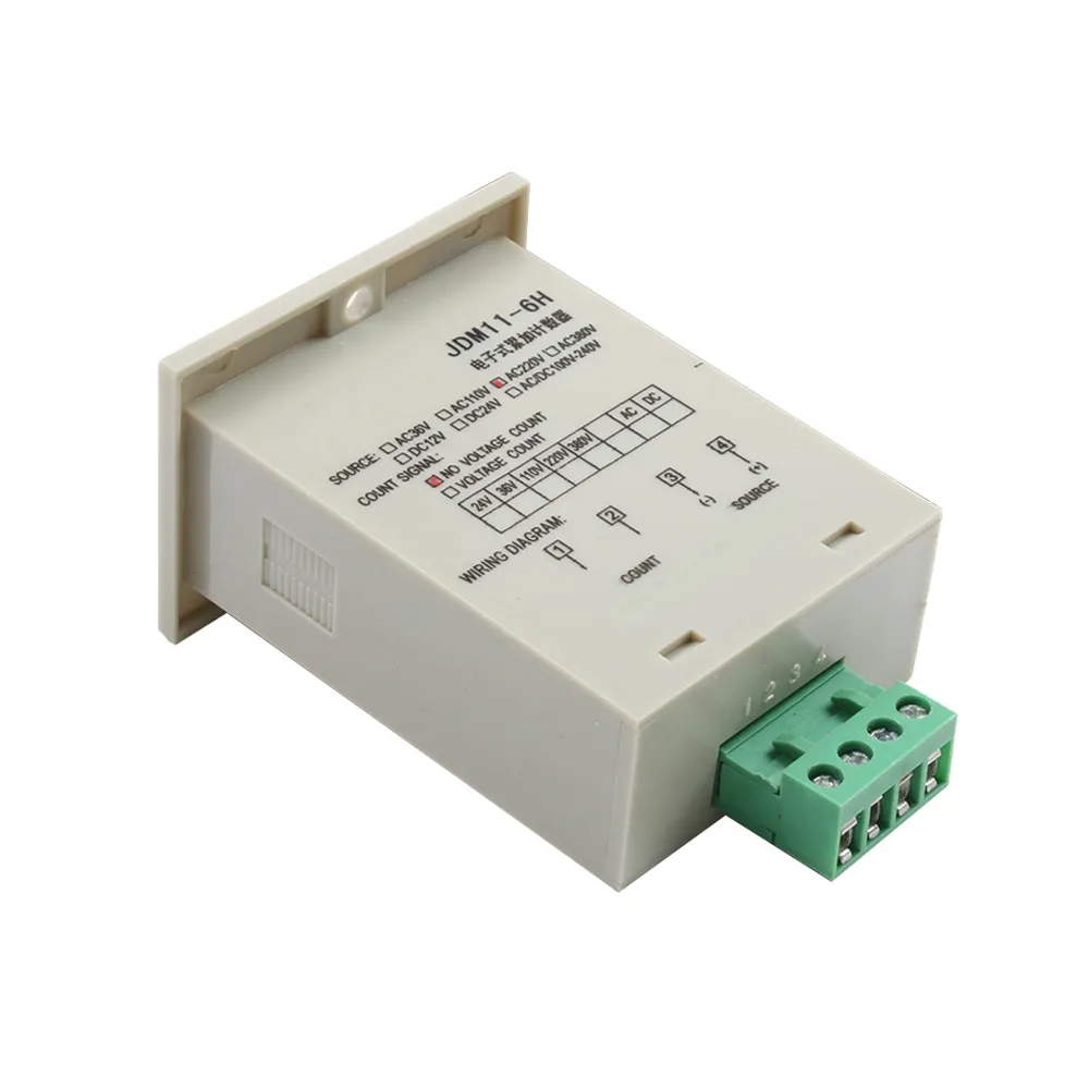 DHgate.com:12V Counter, LED Digital Counter - JDM11-6H AC 220V/110V DC ...