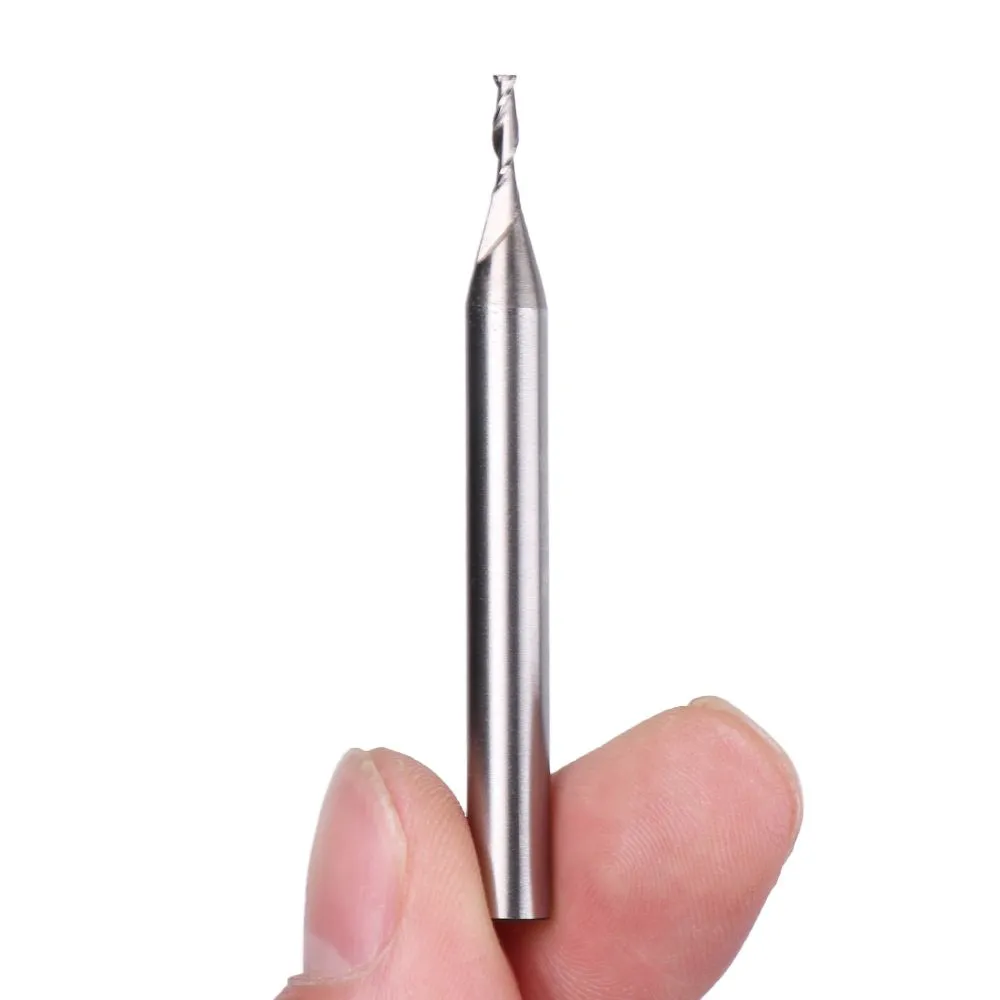 Milling Cutters, 2 Flute End Mill, CNC Straight Shank, 1-12mm, Machine ...