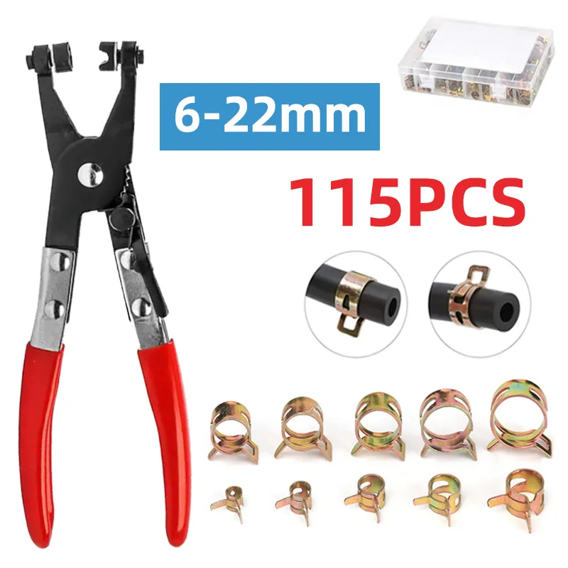 Zinc-Plated Spring hose clamp plier set for Automobile and Motorcycle ...
