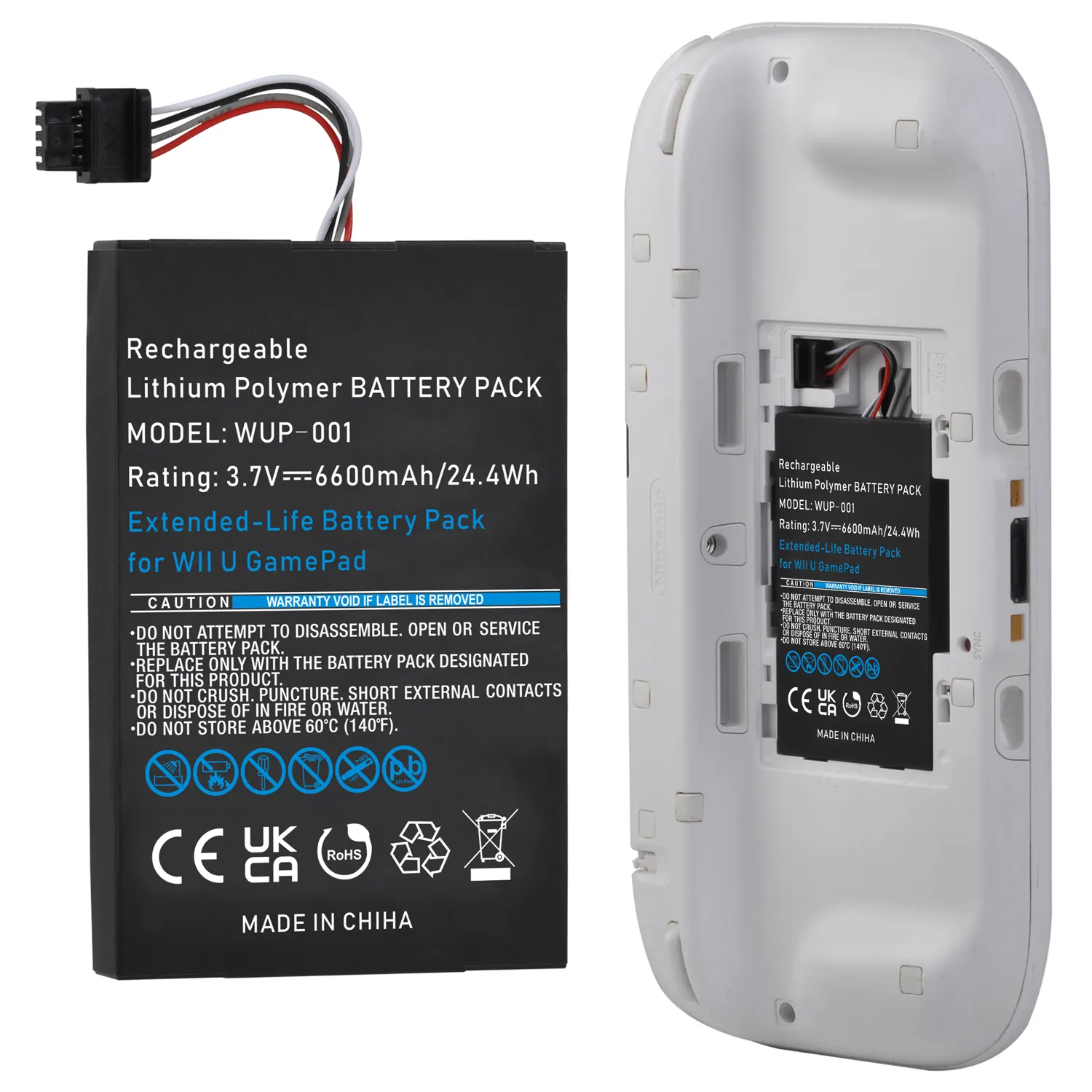 Replacement High Capacity Battery Pack Extended Life For Gaming Tablet ...