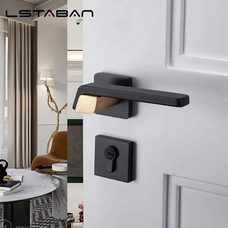 DHgate.com:Aluminum Alloy Door Lock with Keys, Minimalist European ...