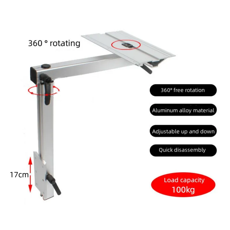 Adjustable RV Table Legs With Removable Laptop Holder Ideal For ...