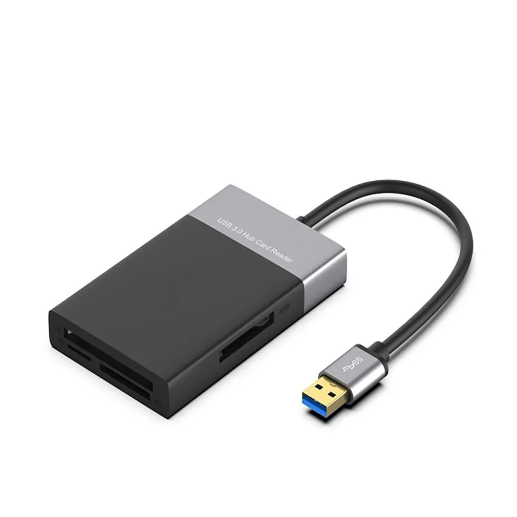 6 In 1 Multifunctional USB 3.0 Card Reader for CF XQD TF Memory Cards ...