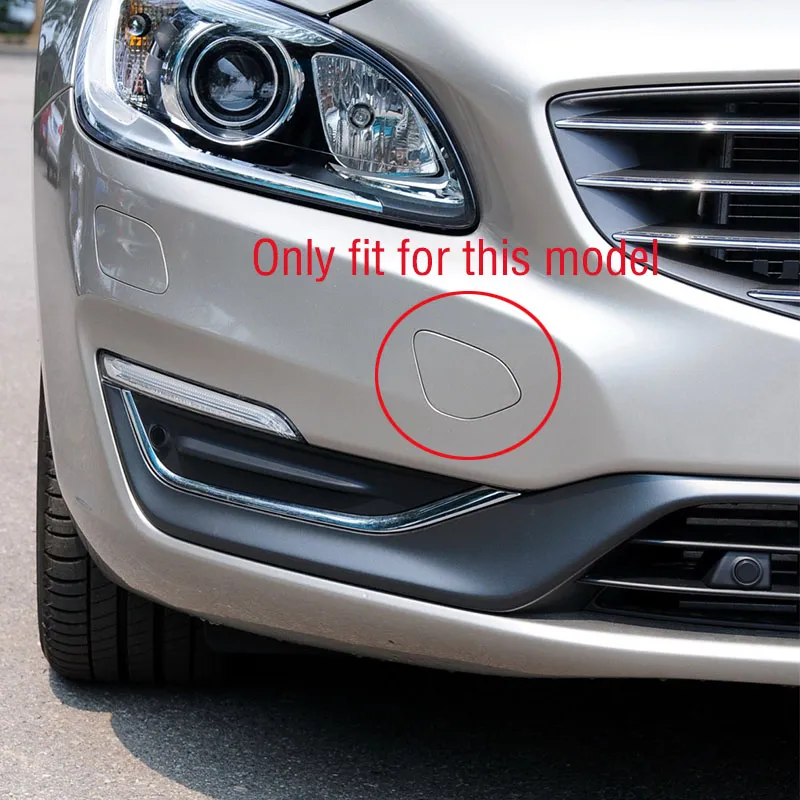 Car Trailer Hauling Eye Lid Front Bumper Tow Hook Cover Cap For Volvo ...