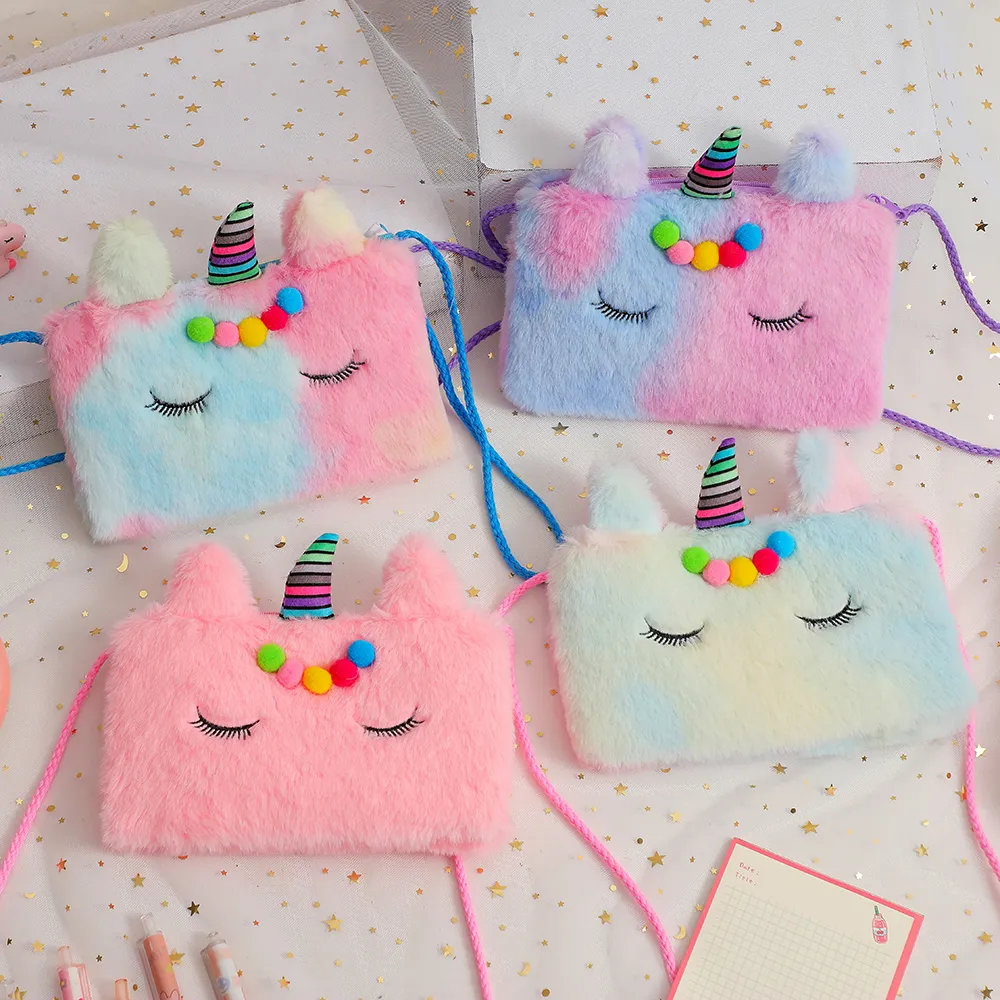 DHgate.com:Adorable Plush Shoulder Bags for Kids: Colorful Mini Purses ...