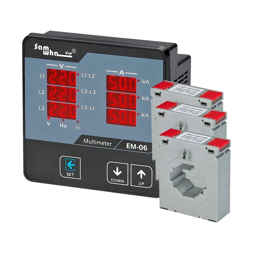 Wholesale Samwha Dsp EM 06 Digital Multimeter, Three Phase VoltL L,L N ...