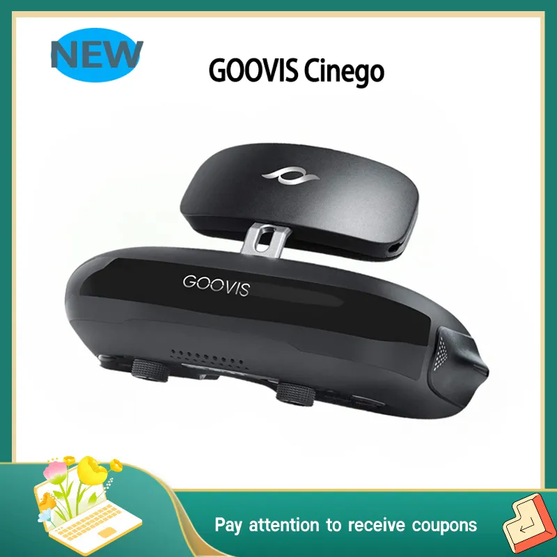GOOVIS Cinego G2 VR Headset: 2024 OLED 1920x1080x2 3D Cinema Glasses ...