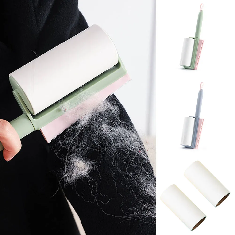 Double-Sided Lint Roller - Pet Hair Remover Brush for Furniture, Sofa ...
