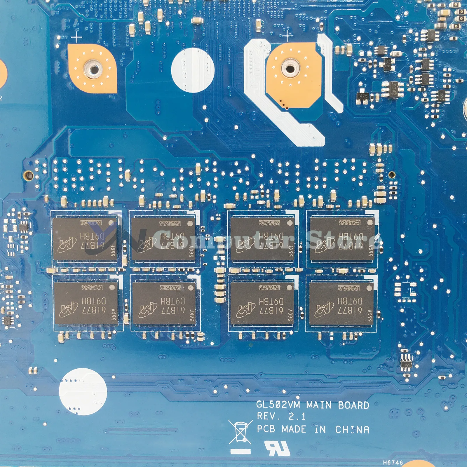 DHgate.com:GL502VM Laptop Motherboard - Intel Core i7, GTX1060M ...