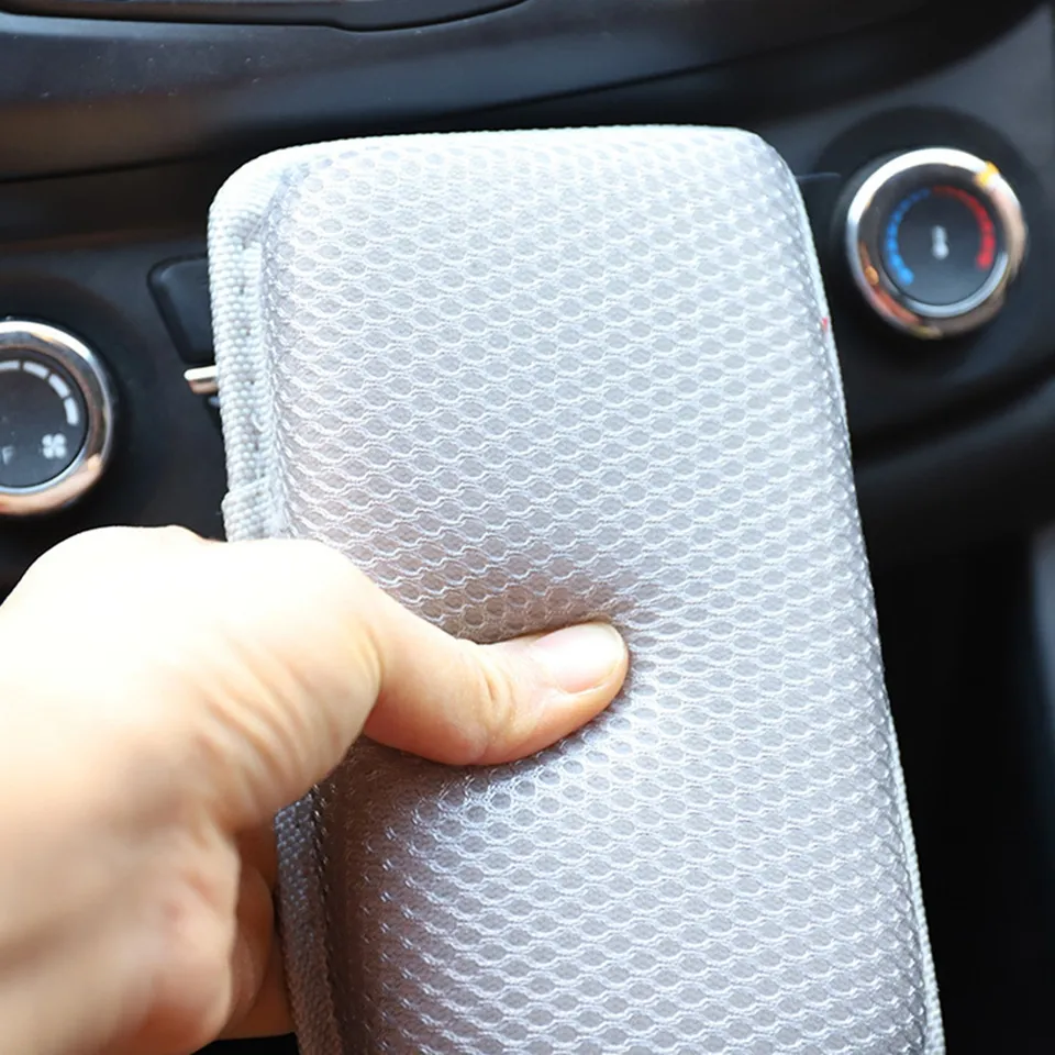Universal Leather Knee Pads 10x18cm Car Upholstery Pillow Comfort Pad ...