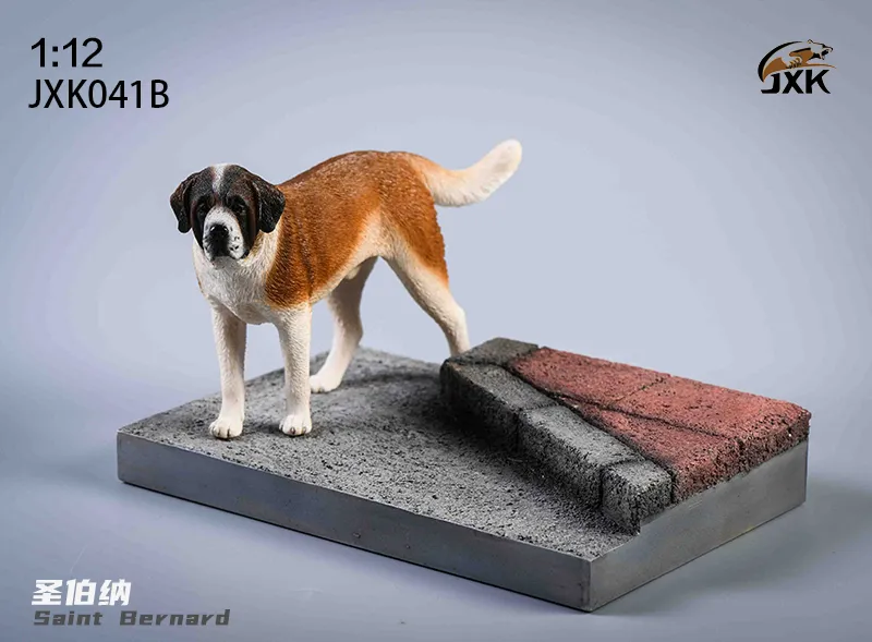 Collectible 1/12 Scale Dog Figurines with Platform - Perfect Soldier ...