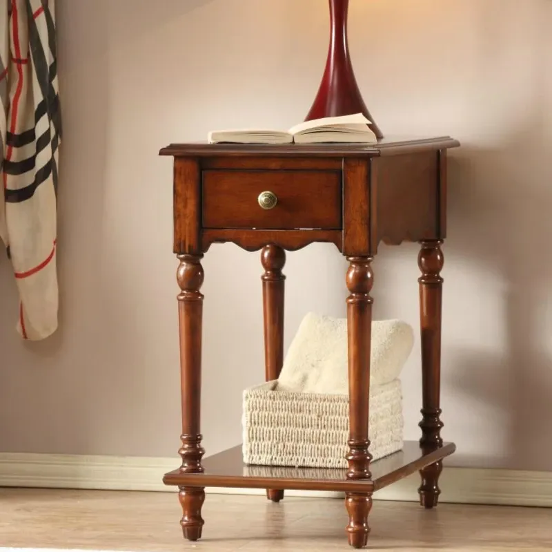 Small telephone table with drawer store