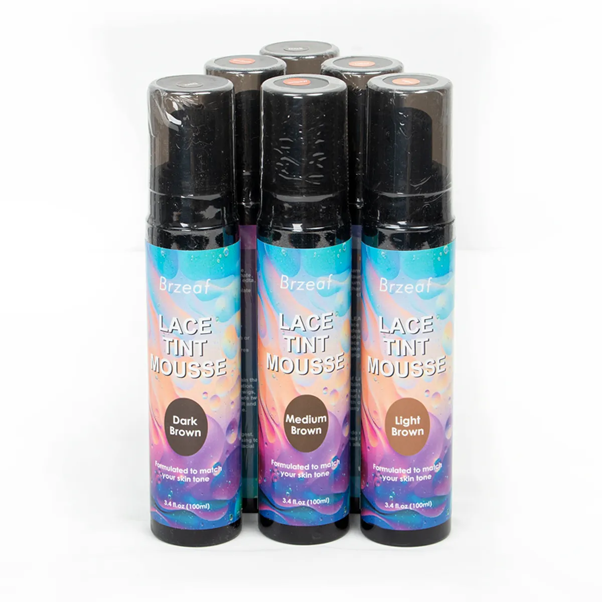 Lace Tint Spray Mousse 100m For Wigsstyling Foam For Wig Mousse Foam ...