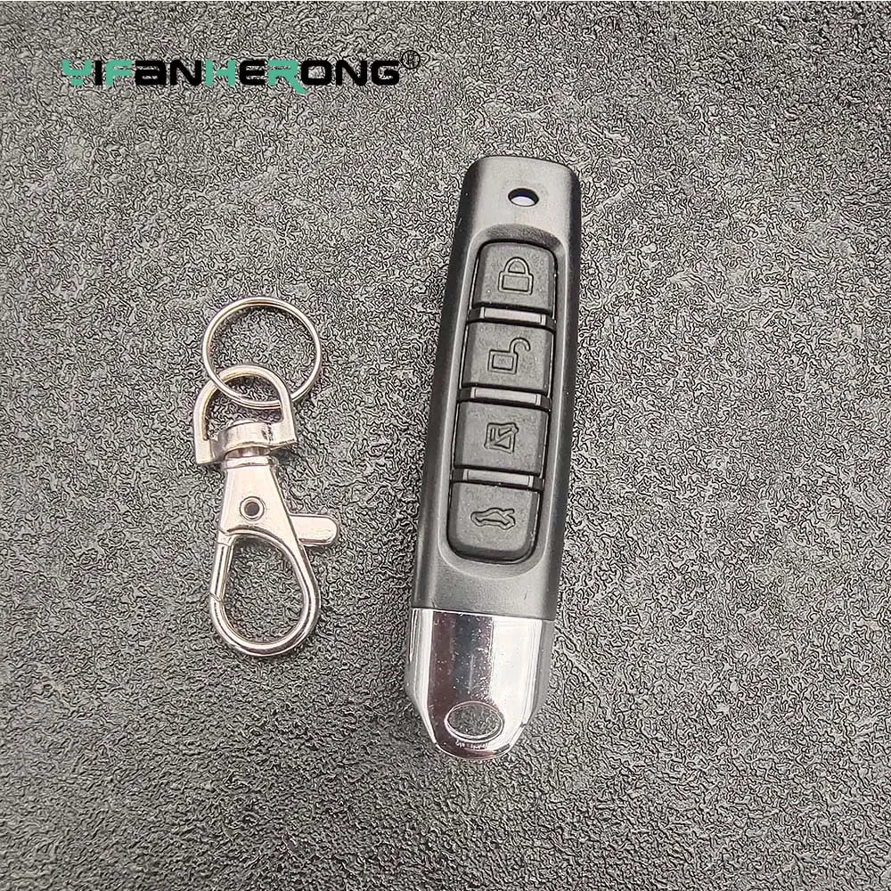 Remote Control 433MHZ For Car Door Key Buttons Garage Gate Door Copy ...