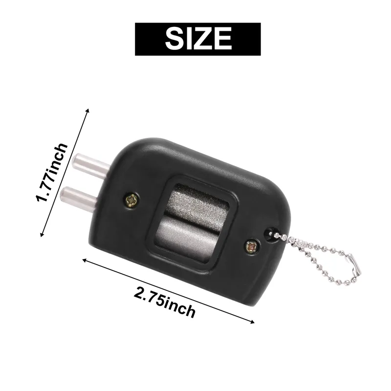Premium Ice Skate Sharpener - Diamond Handheld Tool for Blade ...
