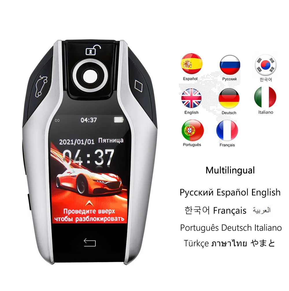 DHgate.com:Material Smart LCD Display Car Key Fob Replacement for BMW ...