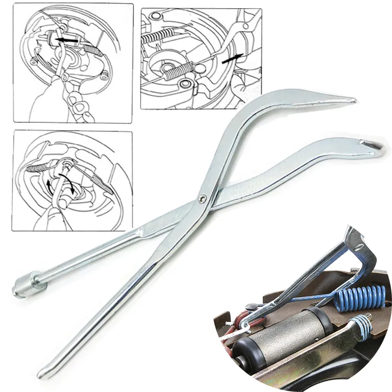 Car Drum Brake Shoe Return Spring Plier Remover 31cm - Vehicle ...