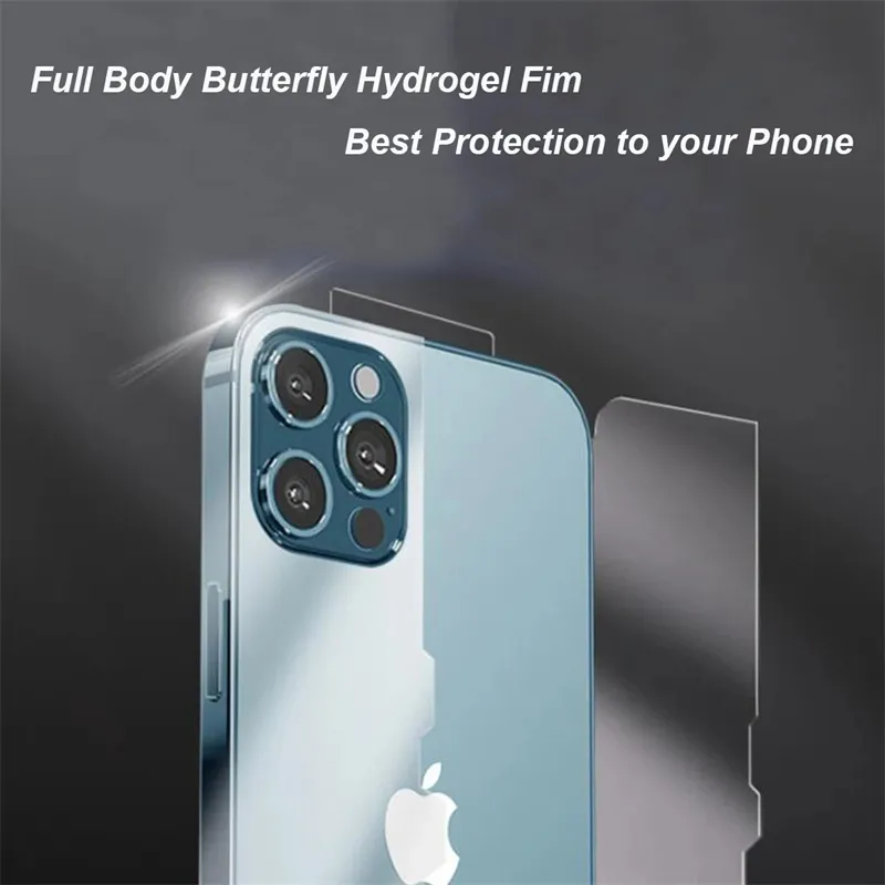 Clear Hydrogel Film For IPhone 14/11/12/13 Pro Max/Mini/14 Plus/X/S Max ...