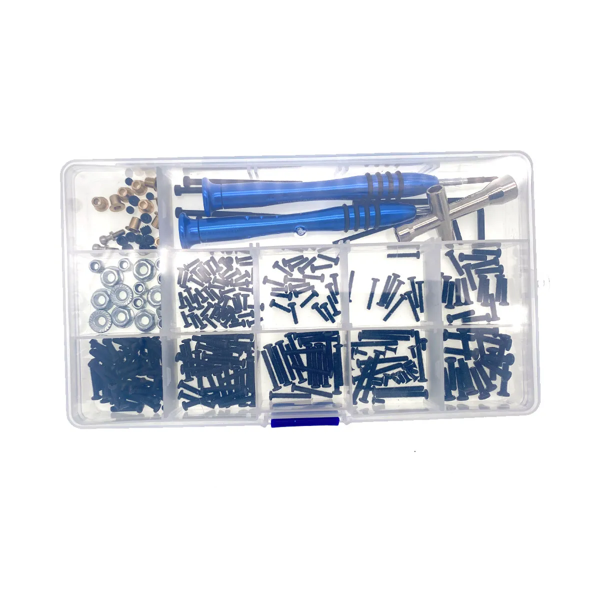 RC Car Screw & Wrench Set: Flat Head Screws, Cross Sleeves, Allen ...