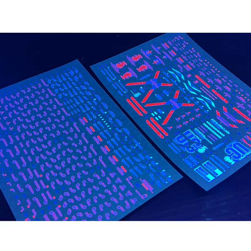 Model Decals Water Slide Decals For 1/60 PG Unicorn 03 Phenex Ver.NT ...