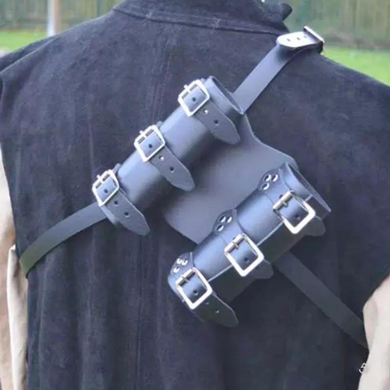 Medieval Cosplay Props Double Sword Shoulder Back... From Ddmyearth ...