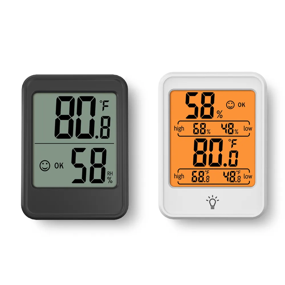 MC40 MC41 LCD Digital Hygrometer Thermometer, Indoor Temperature ...