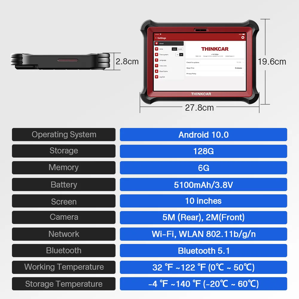 DHgate.com:Automotive Diagnostic Tool: THINKCAR THINKTOOL PAD10 OBD2 ...
