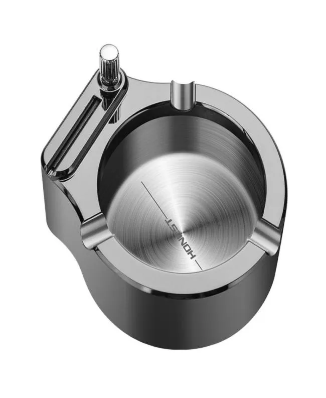 Creative Multifunctional Metal Ashtray 2-In-1 Smoking Accessories with ...