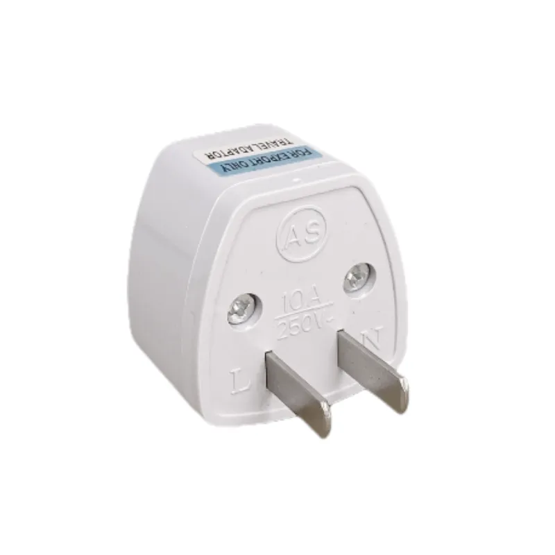 US Plug Adapter For Korea KR, Europe EU, China CN, Canada 2Pin & 3Pin ...