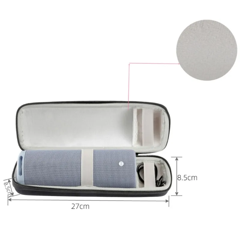 Portable Speaker Carrying Case EVA Traveling Storage... From Ddmyearth ...