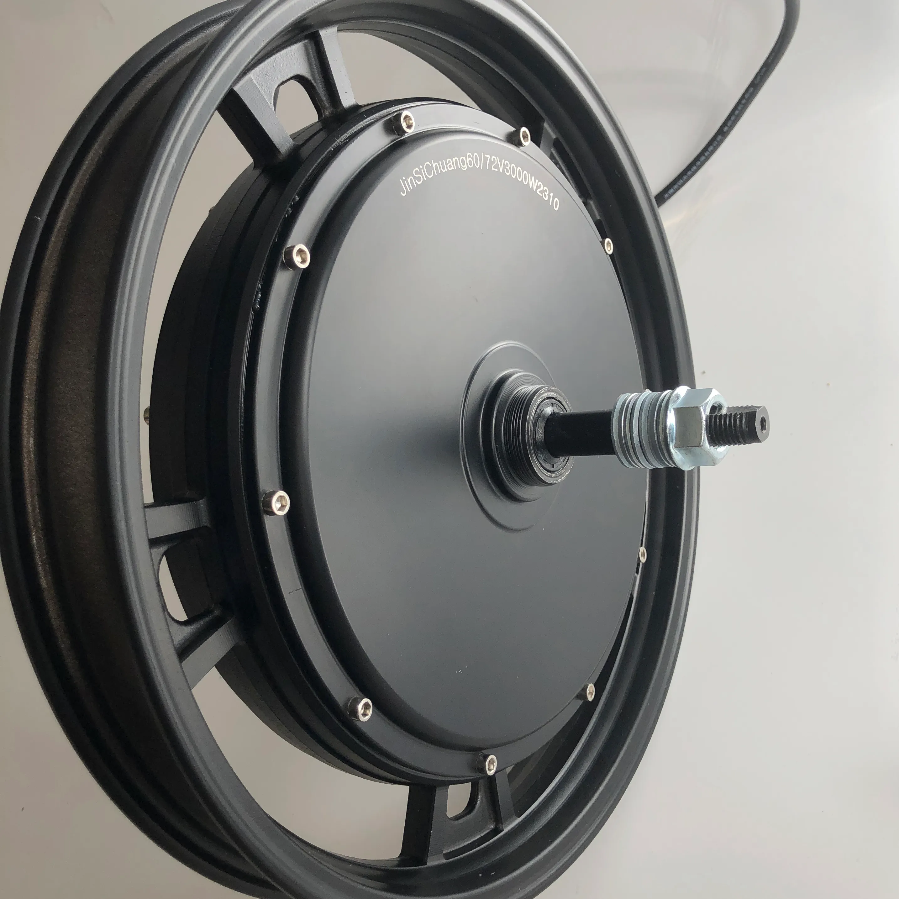 Dual Hall Sensor E Bike Motor For Tyre 16x2.5 16x3.0 Fork Size 158mm ...