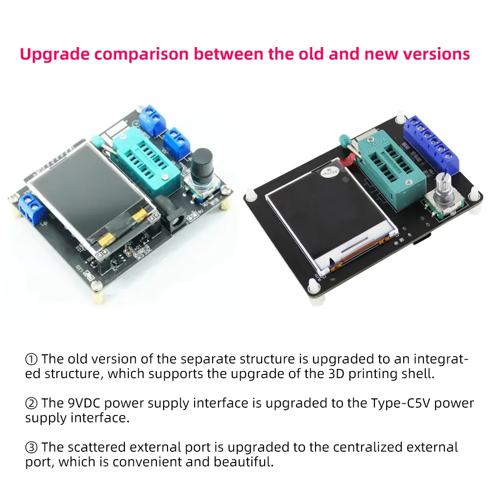 DHgate.com:ESR Meter Transistor Tester - GM328A DIY Kit for Diode ...