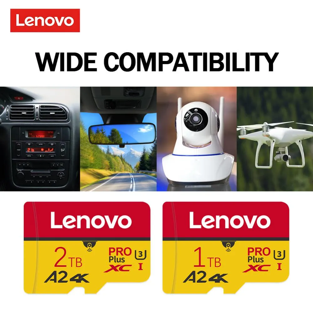 2TB Micro SD Card: High Speed TF Flash Memory Card Versatile Storage ...