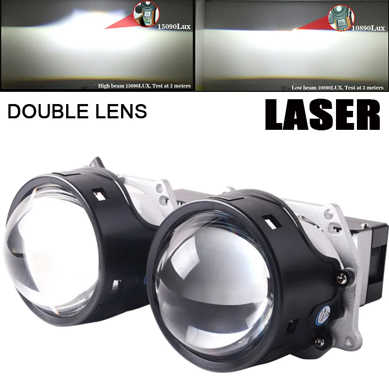 DHgate.com:Laser Bi LED Projector Lenses Headlight Kit For Car Auto ...