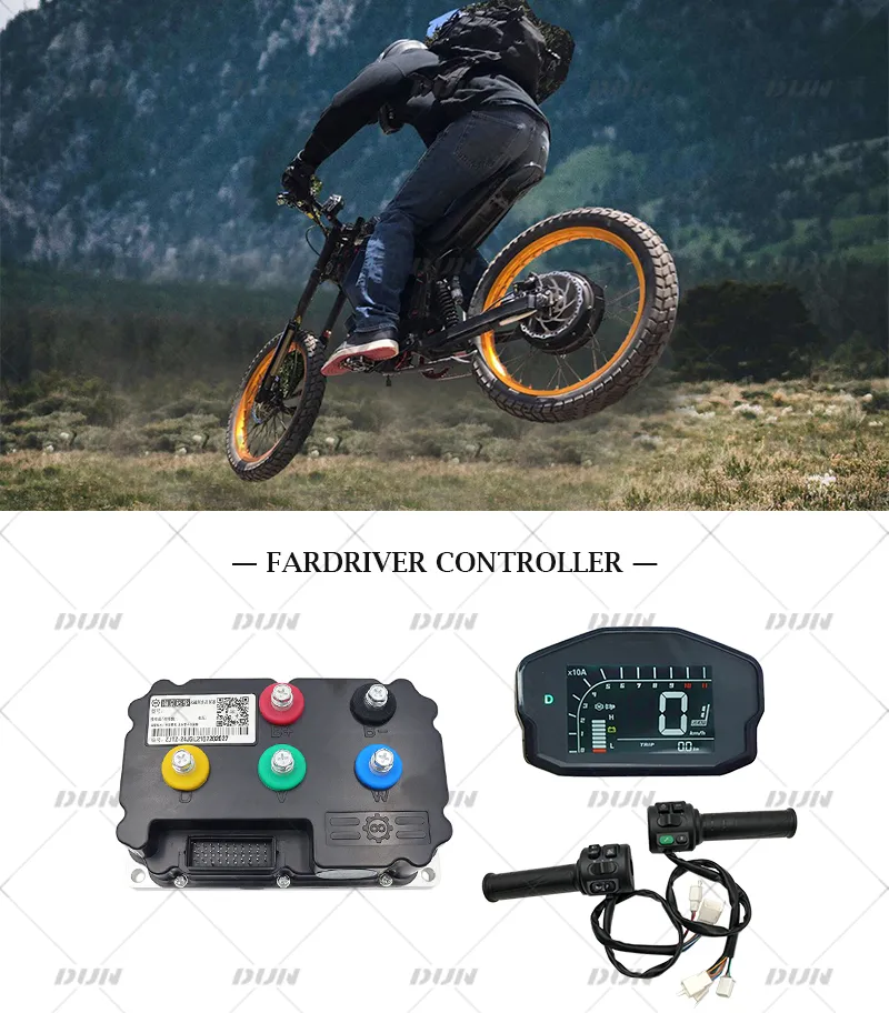 Fardriver 5000W 72V Ebike Controller Kit ND72530 BLDC Programmable ...