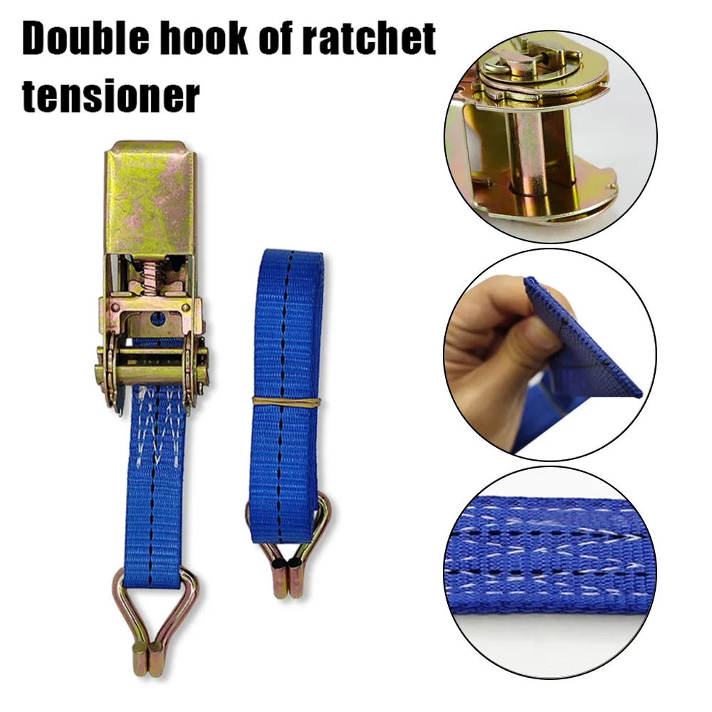 Cargo Straps 2 Pack 5M Ratchet Tie Down Straps For Cars Motorcycles Lorry Heavy Duty Polyester With Metal Buckle From Ddmyaug 18.59 DHgate.Com