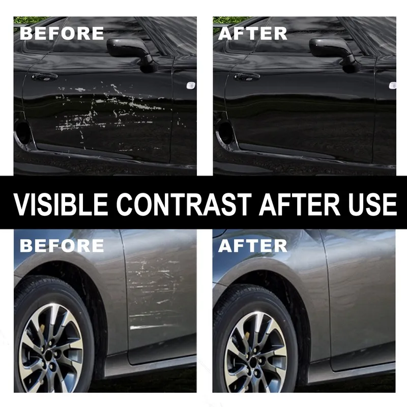 6/Magic Nano Scratch Repair Cloth Auto Car Surface Scratch Remover Kit ...