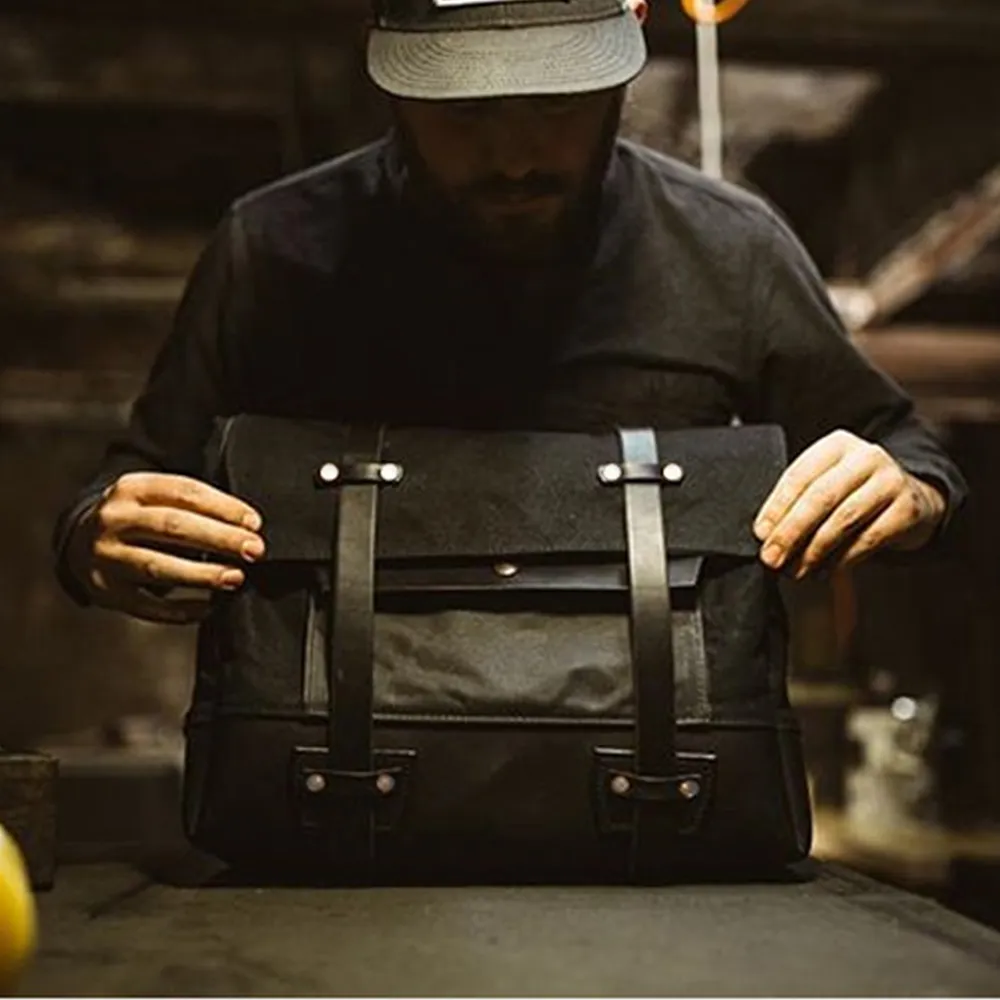 Waterproof Retro Motorcycle Transport Saddle Bag With Hanging Design ...