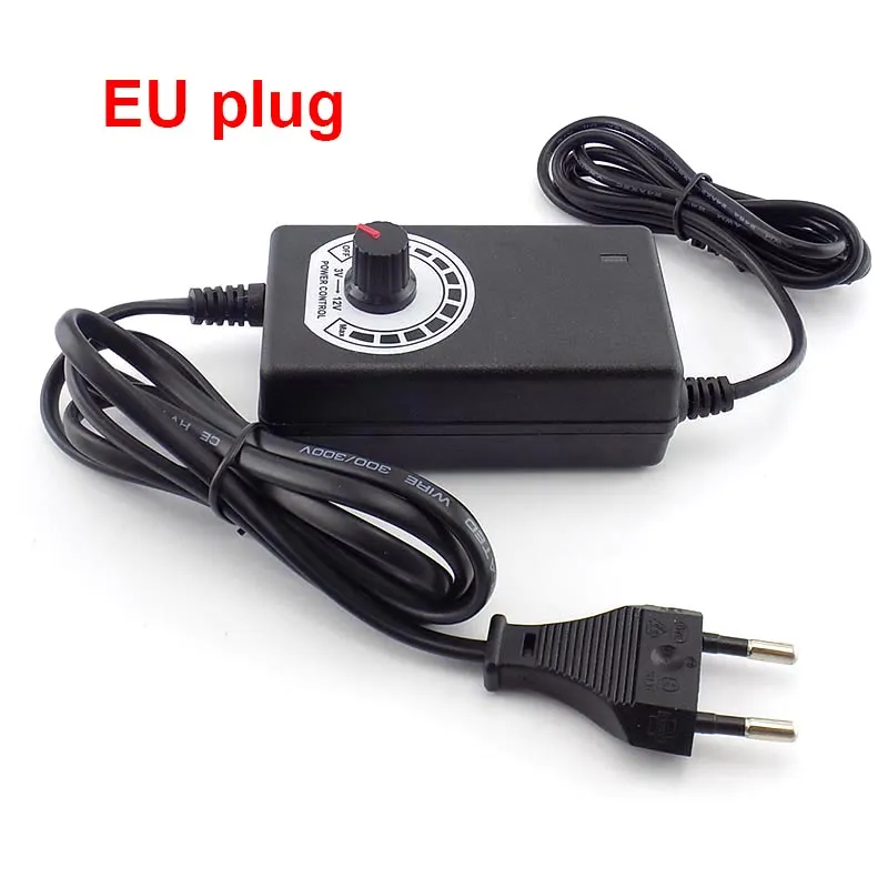 Power Supply Adapter Adjustable 3V-12V DC 2A AC 100V-240V for CCTV ...