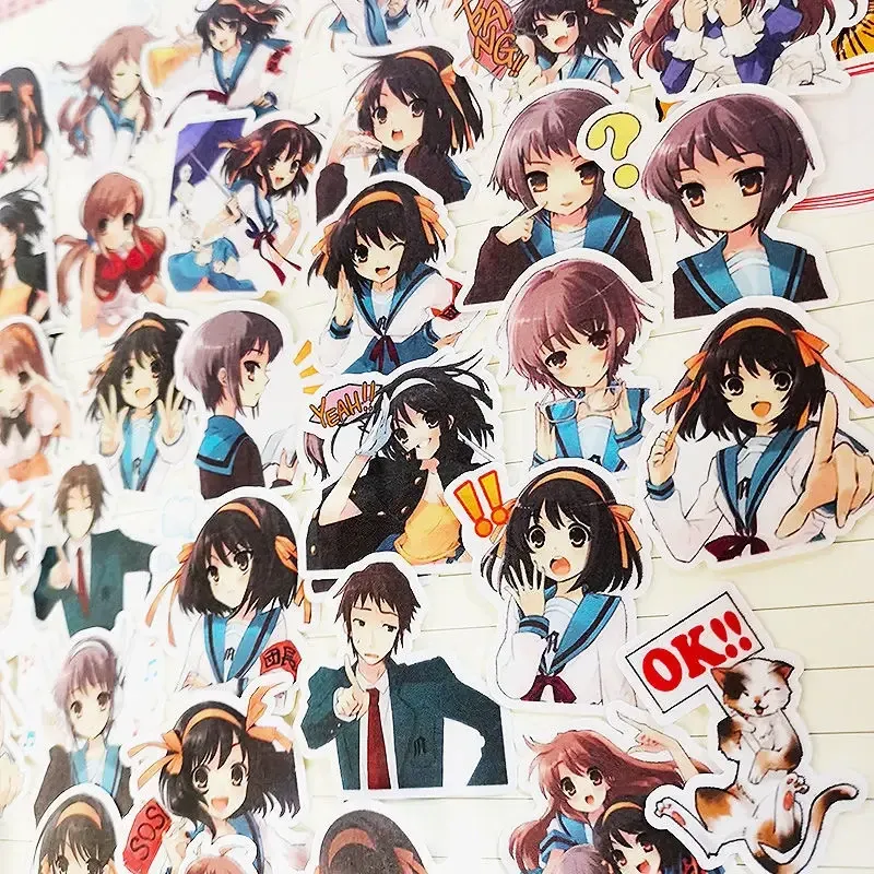 Suzumiya Haruhi naruto anime stickers - Waterproof Stationery for ...